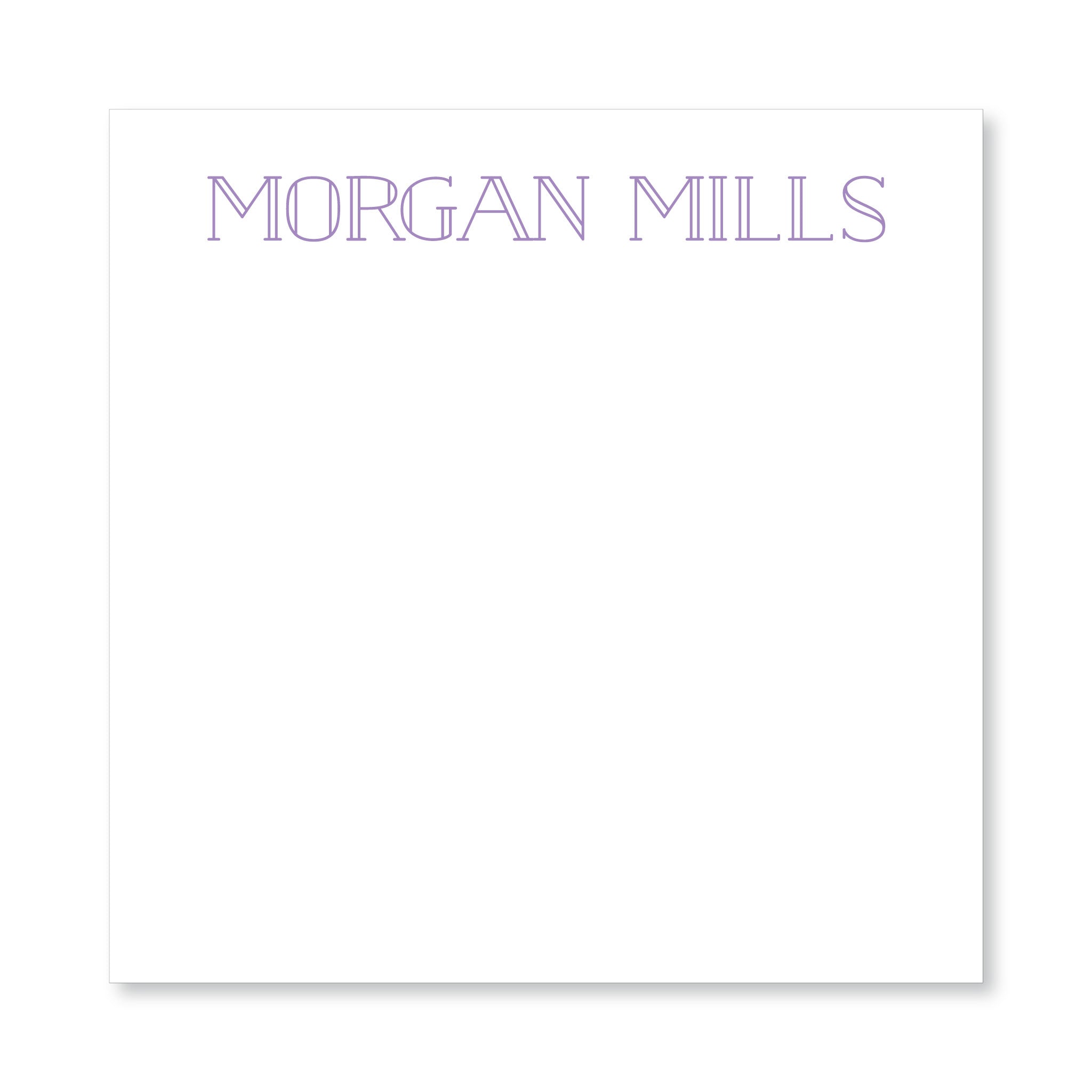 Stencil Notepad – Sarah Chance Design