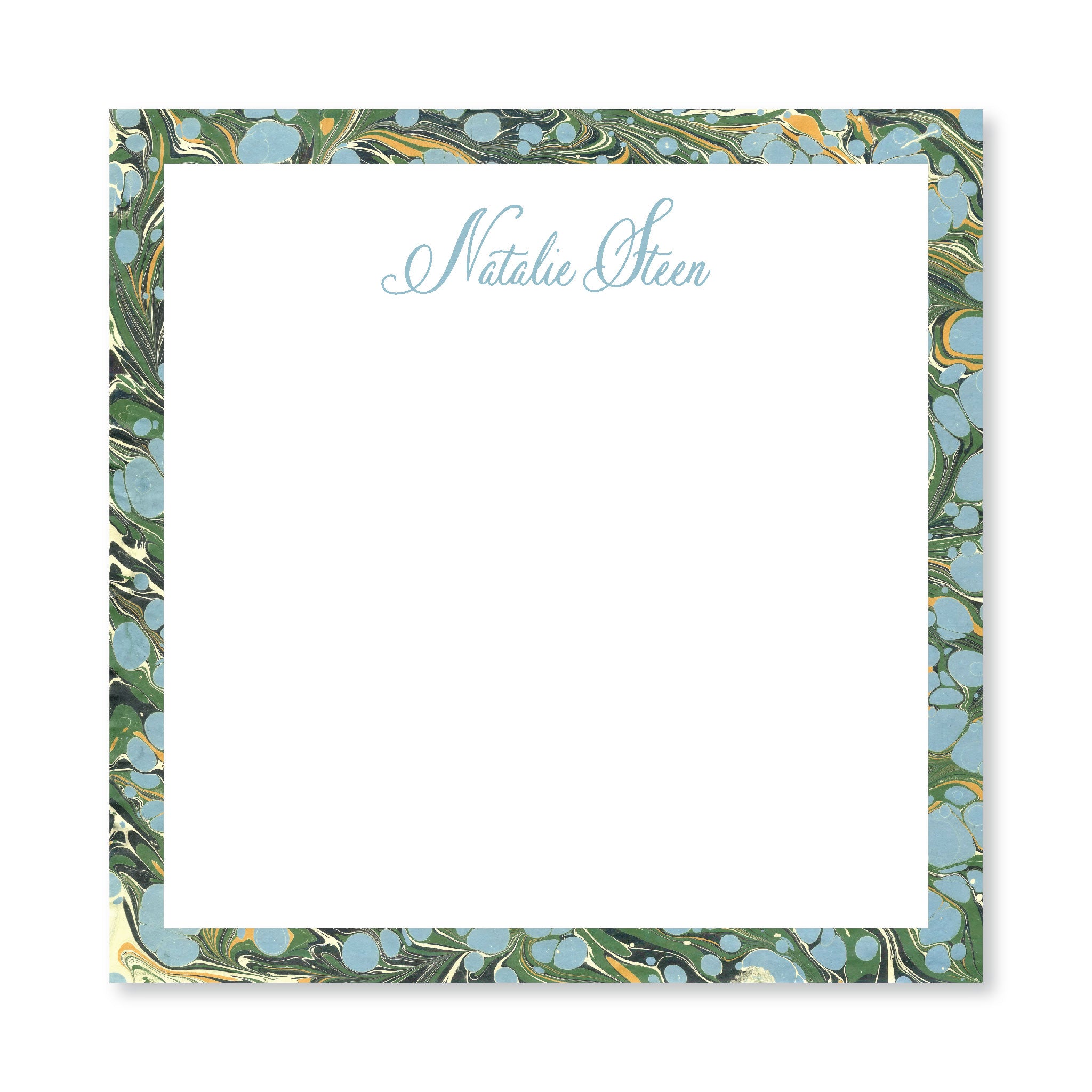 Marble Notepad – Sarah Chance Design
