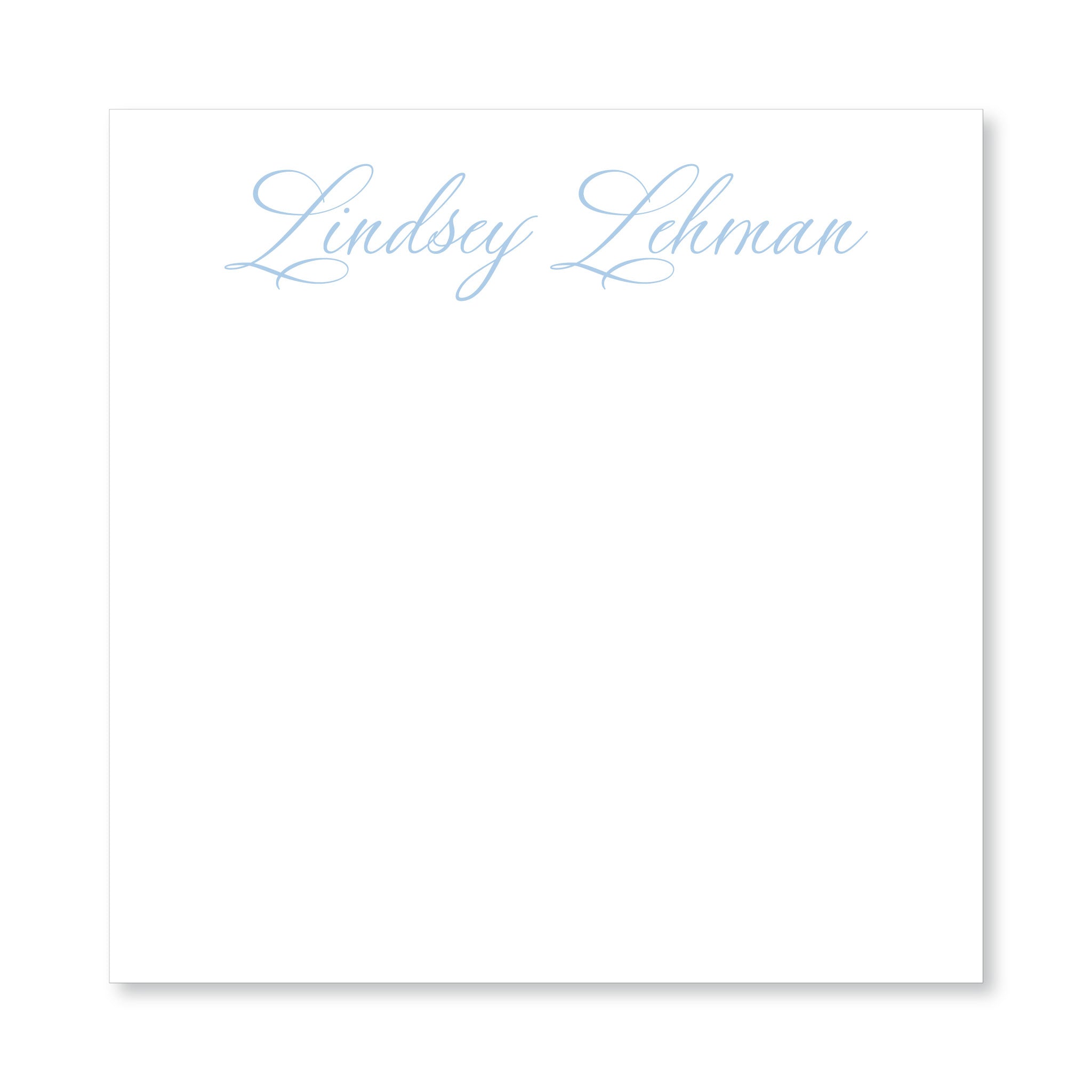 Lindsey Notepad – Sarah Chance Design